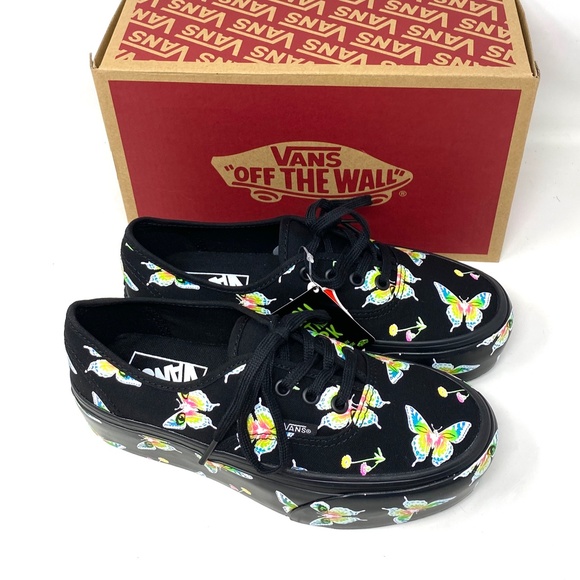 Vans | Shoes | Vans Authentic Stackform Platform Low Top Black Canvas ...